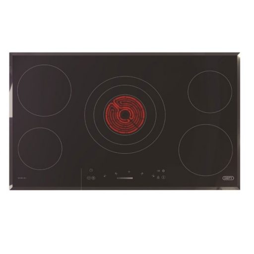 Defy 82cm Black Gemini Ceran Hob - DHD414 - Branded Lifestyles