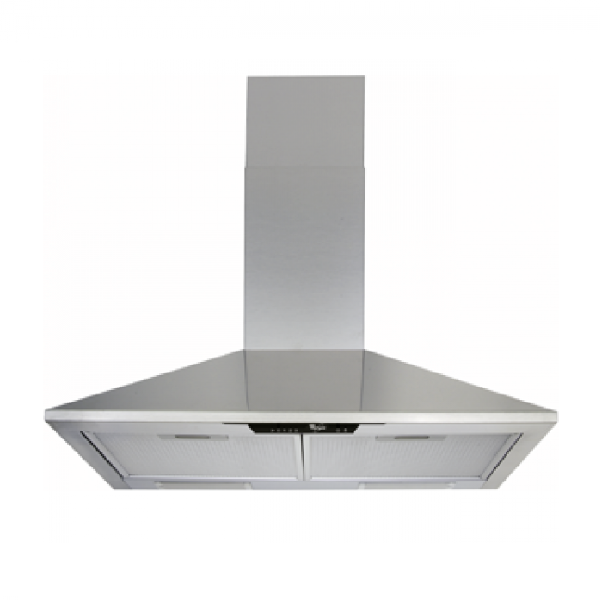 Whirlpool 60cm Silver Chimney Extractor - AKR672IX - Branded Lifestyles