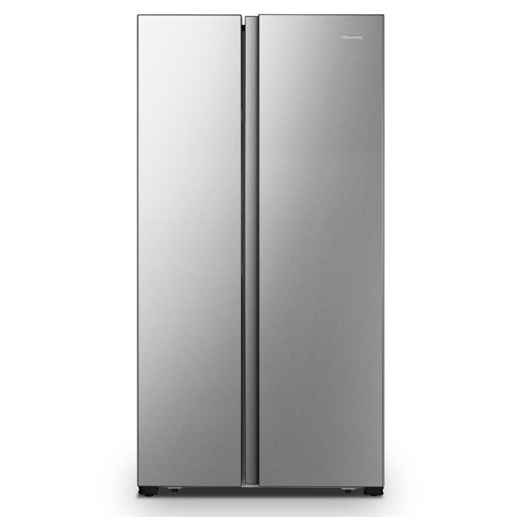 Hisense 516L Fridge Side by Side Inox H670SIA - Branded Lifestyles